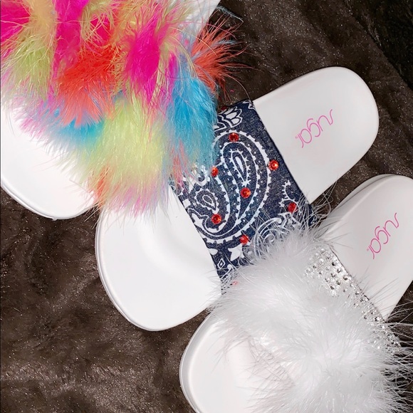 Shoes | Custom Slides | Poshmark
